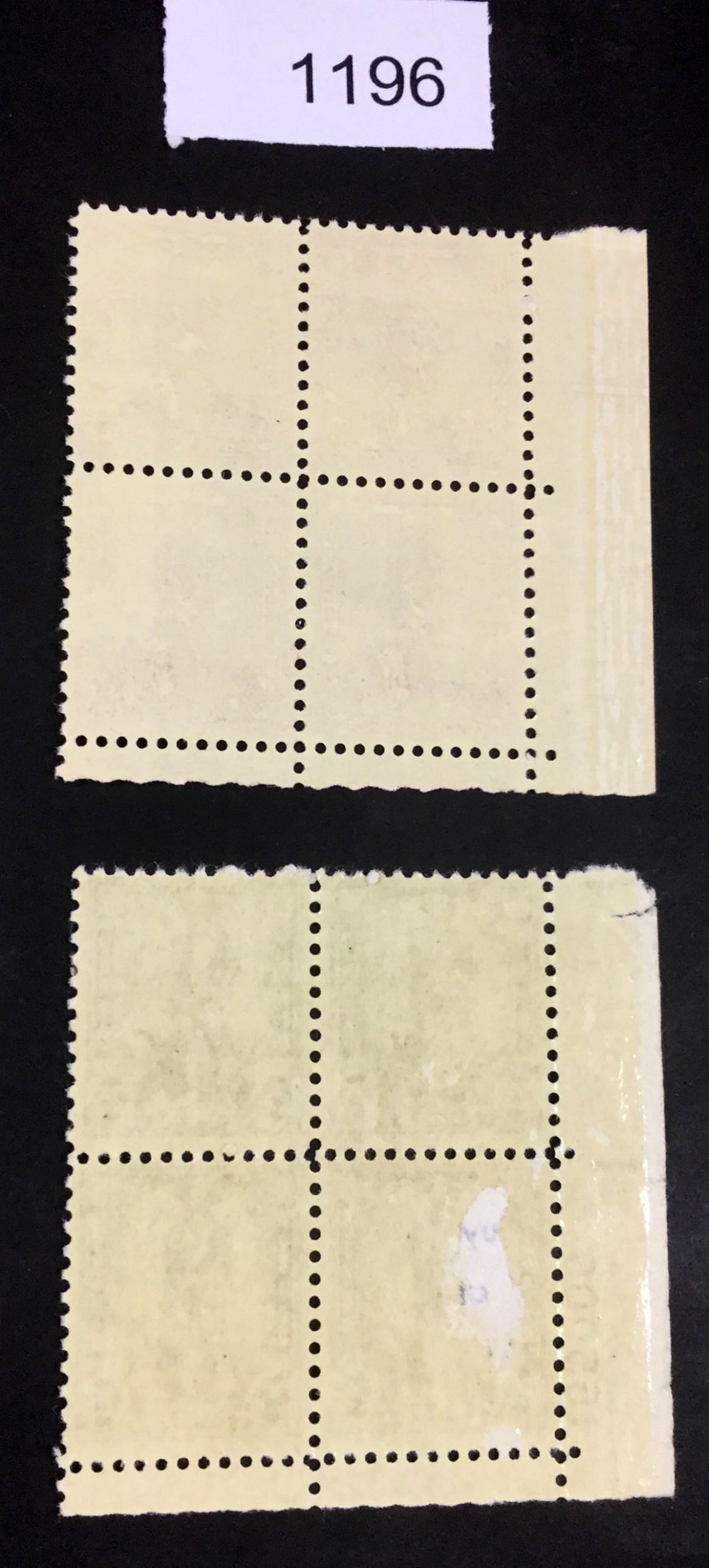 US Stamps #S1-S2 Mint OG H/NH LOT #1196 | United States, Back of Book ...