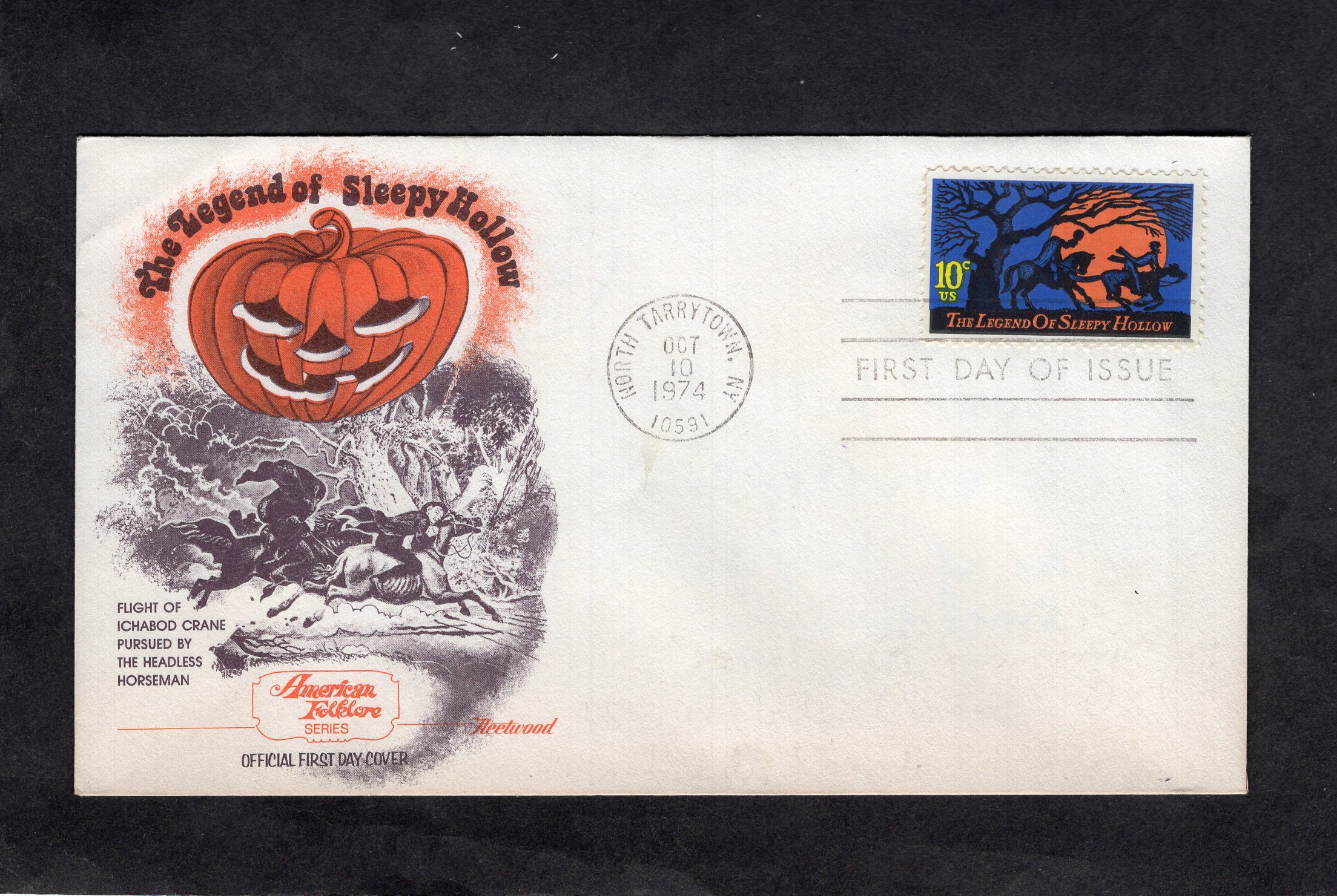 1548 Sleepy Hollow, FDC Fleetwood | United States, General Issue Stamp ...
