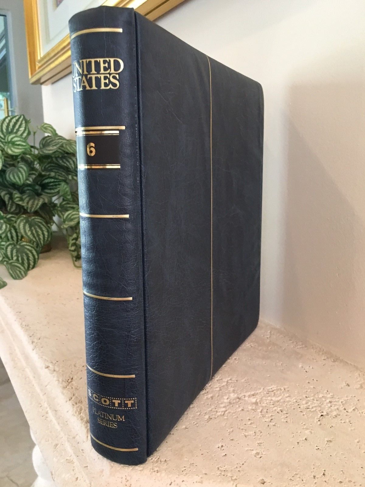 SCOTT PLATINUM HINGELESS 13-RING ALBUM IN PERFECT CONDITION - 6 / HipStamp