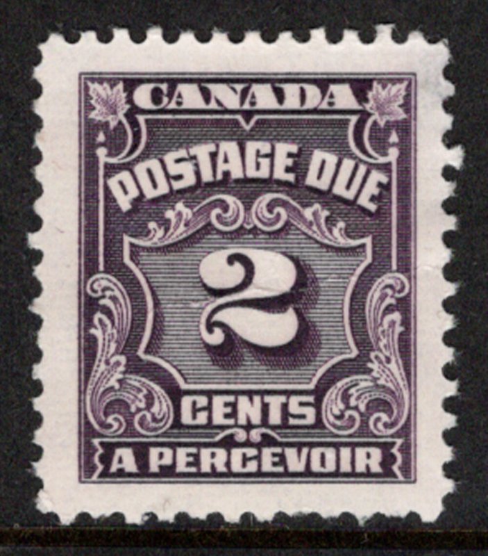 Canada - Postage Due (Fourth Issue) - 2 Cents - VG Condition # J16 Used ...