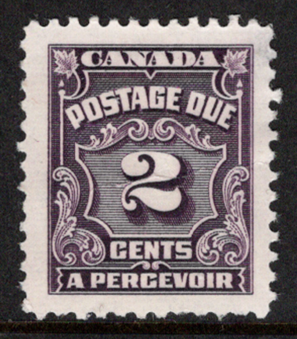 Canada - Postage Due (Fourth Issue) - 2 Cents - VG Condition # J16 Used ...