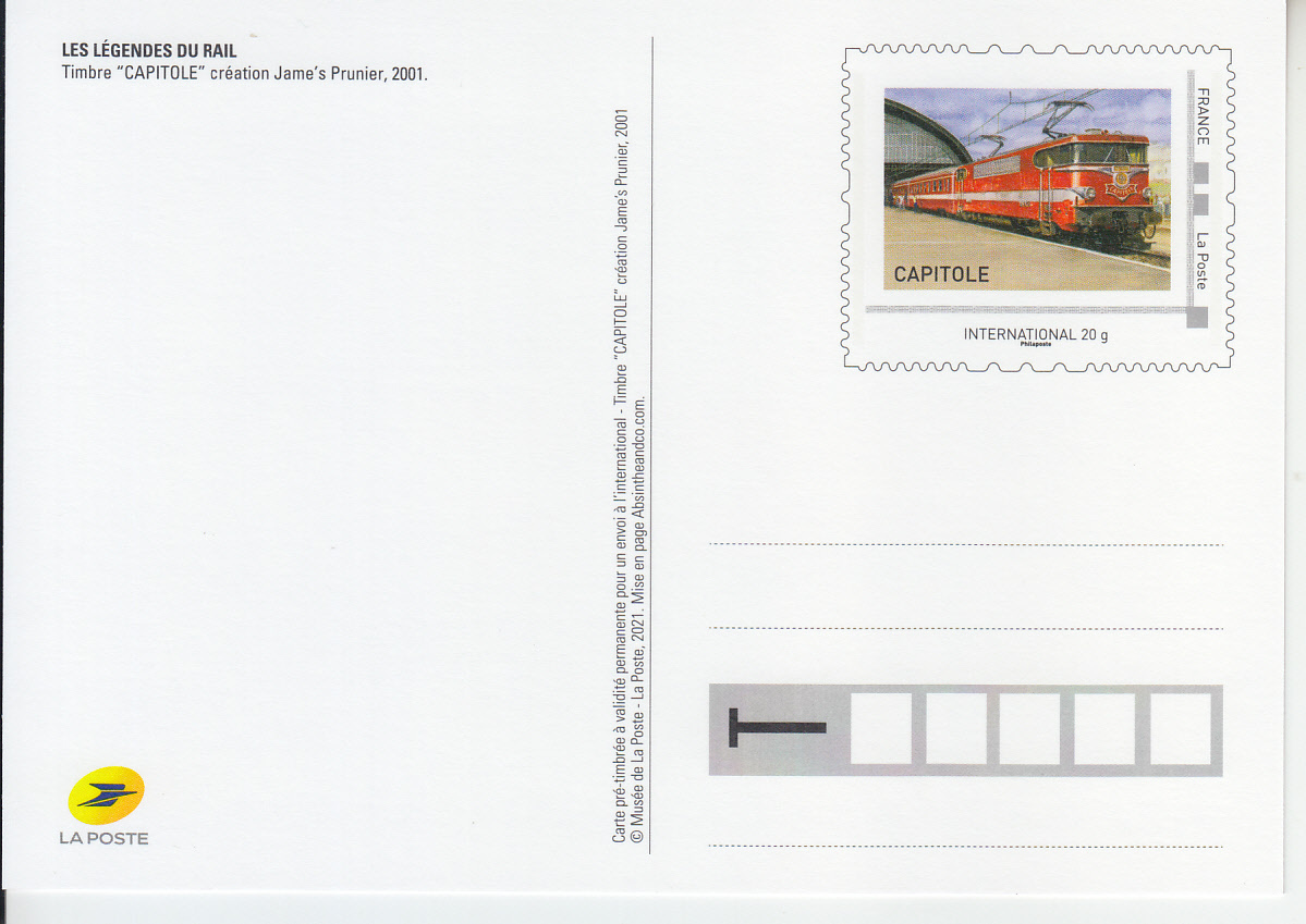 2023 France Capitole Pre-Stamped Post Card (Scott NA) MNH | Europe ...