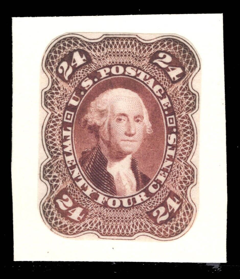 US Stamps #70-E4 1861 DIE Essay on OLD Proof Paper PF Cert LOT #89678 ...