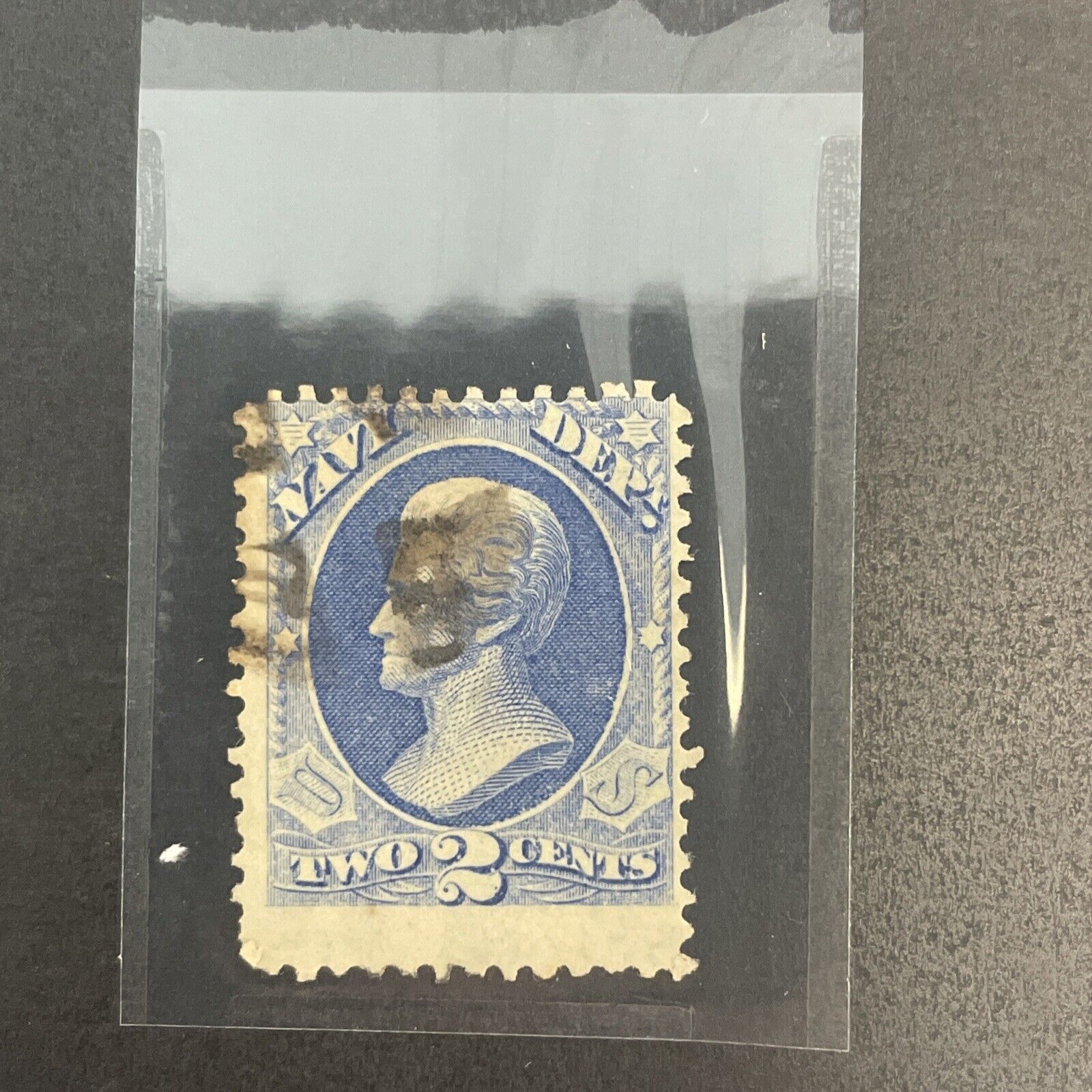 Matt's Stamps US Scott #O36 2-Cent Navy Department Official Stamp, Used ...