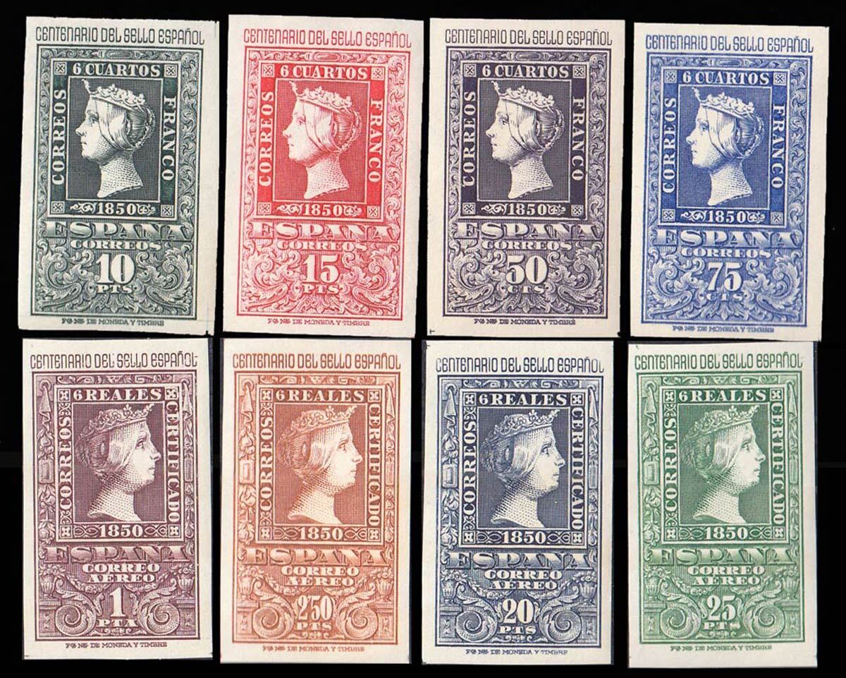 Spain Scott 776-779, C127-C130 Mint never hinged. | Europe - Spain ...