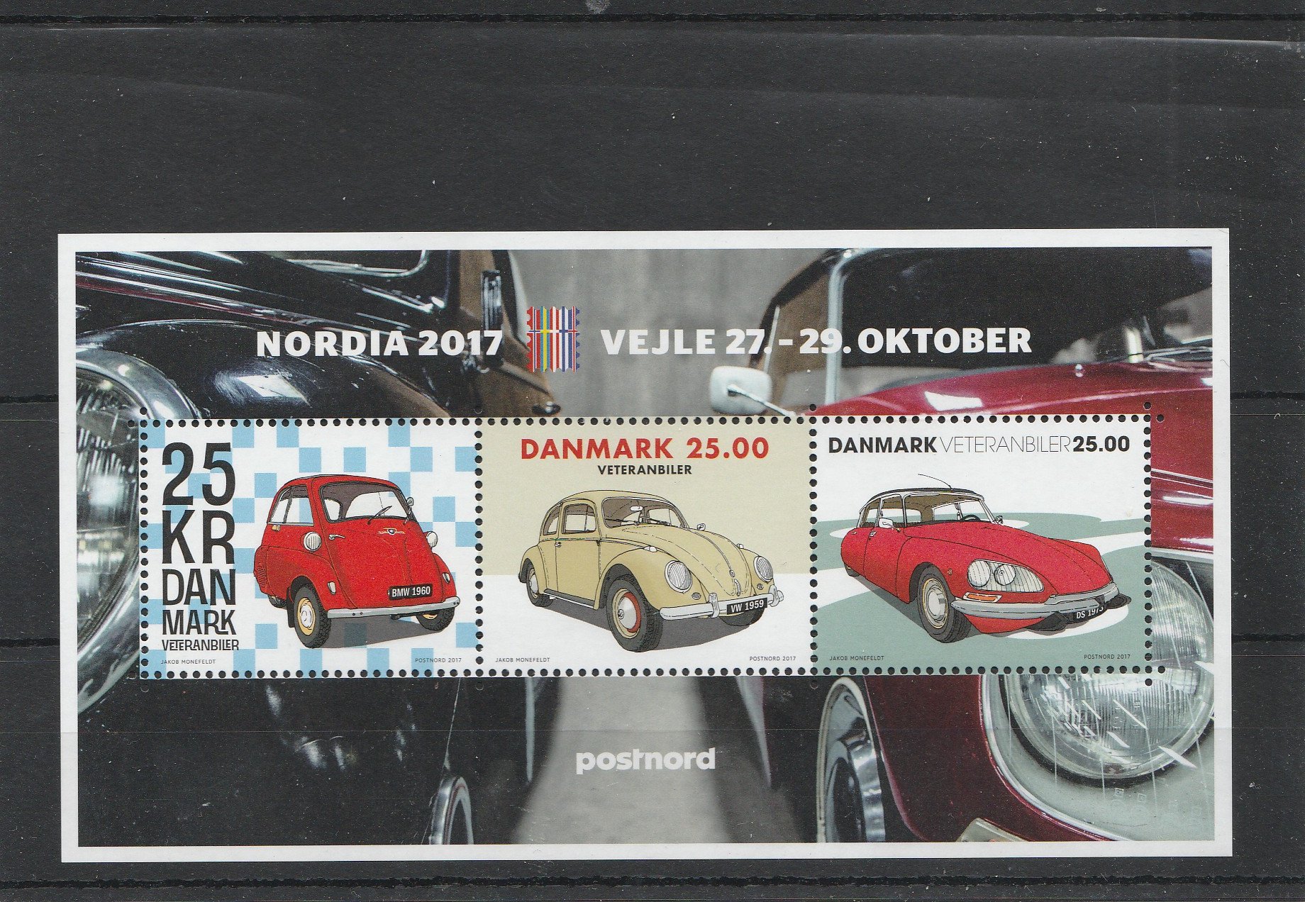 Denmark Scott# 1783h MNH S/S (2017 Automobiles) | Europe - Denmark ...