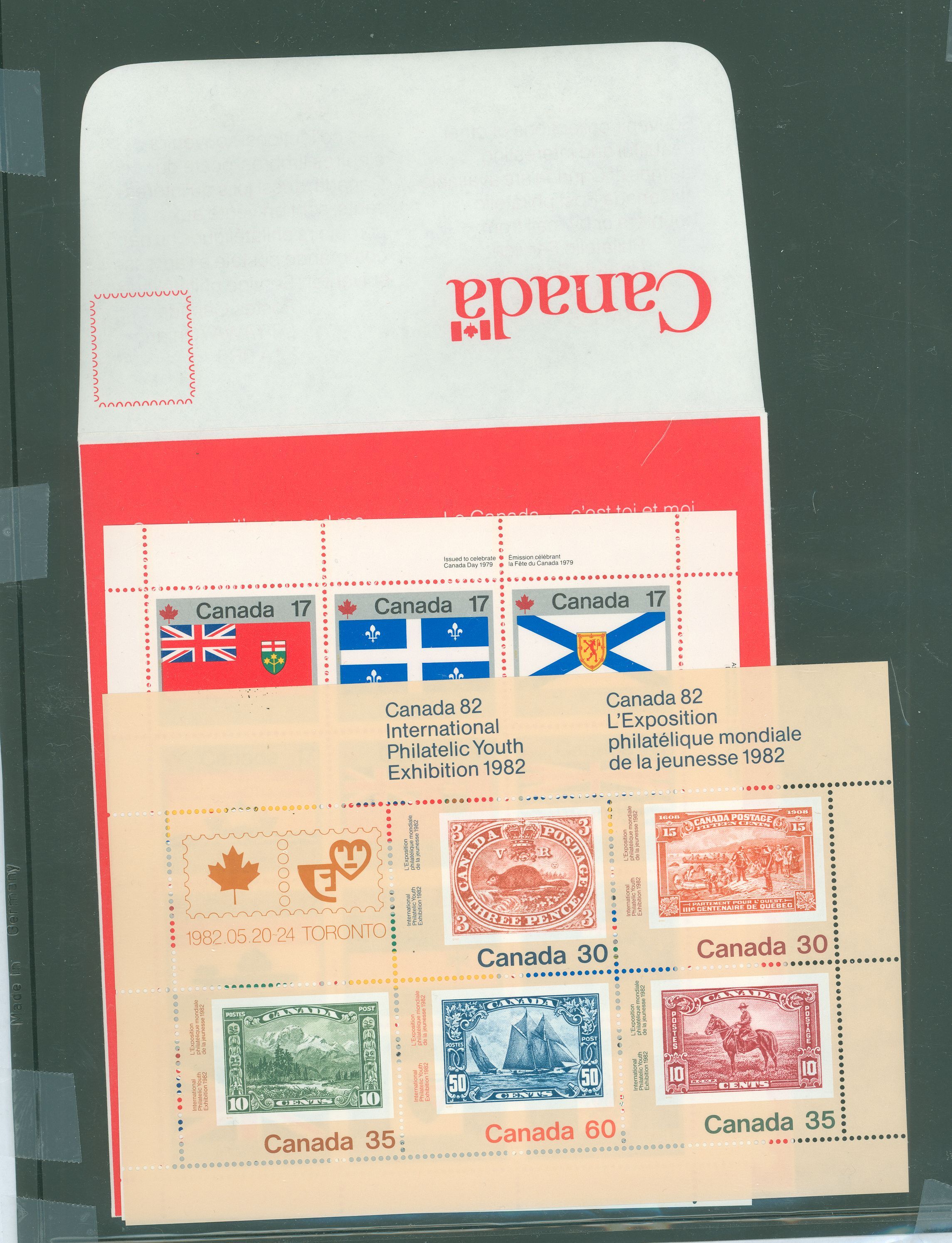 Canada #832a/913a Souvenir Sheet | Canada, General Issue Stamp / HipStamp