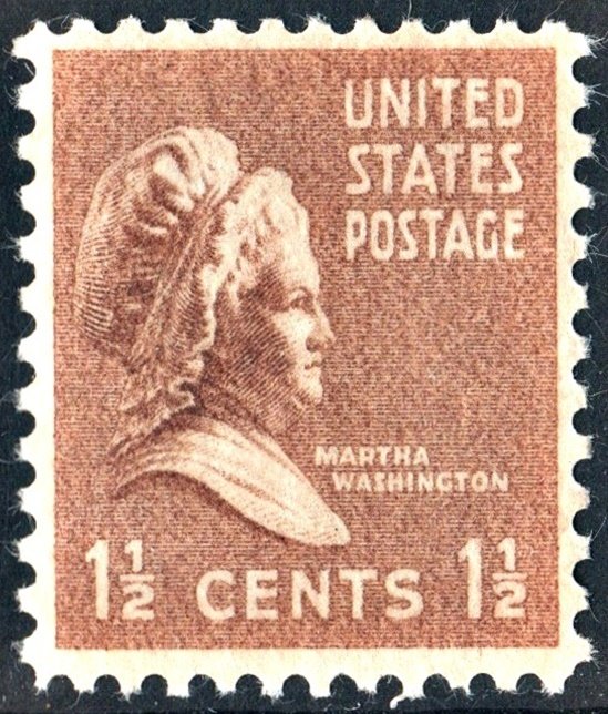 SC#805 1½¢ Martha Washington (1938) MNH | United States, General Issue ...