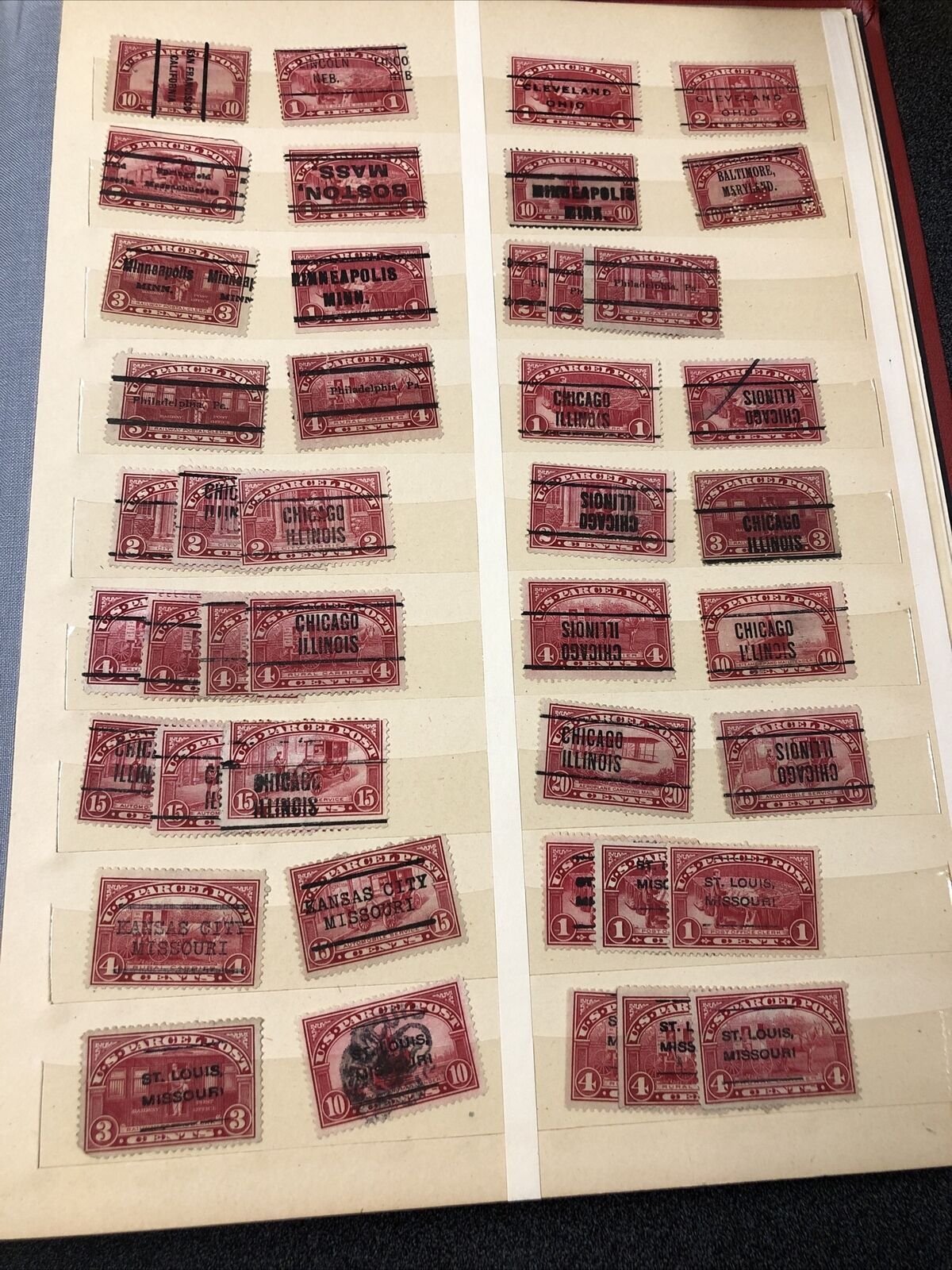 US Precancel Collection 100’s & 100’s of Stamps Postage Due, Parcel ...