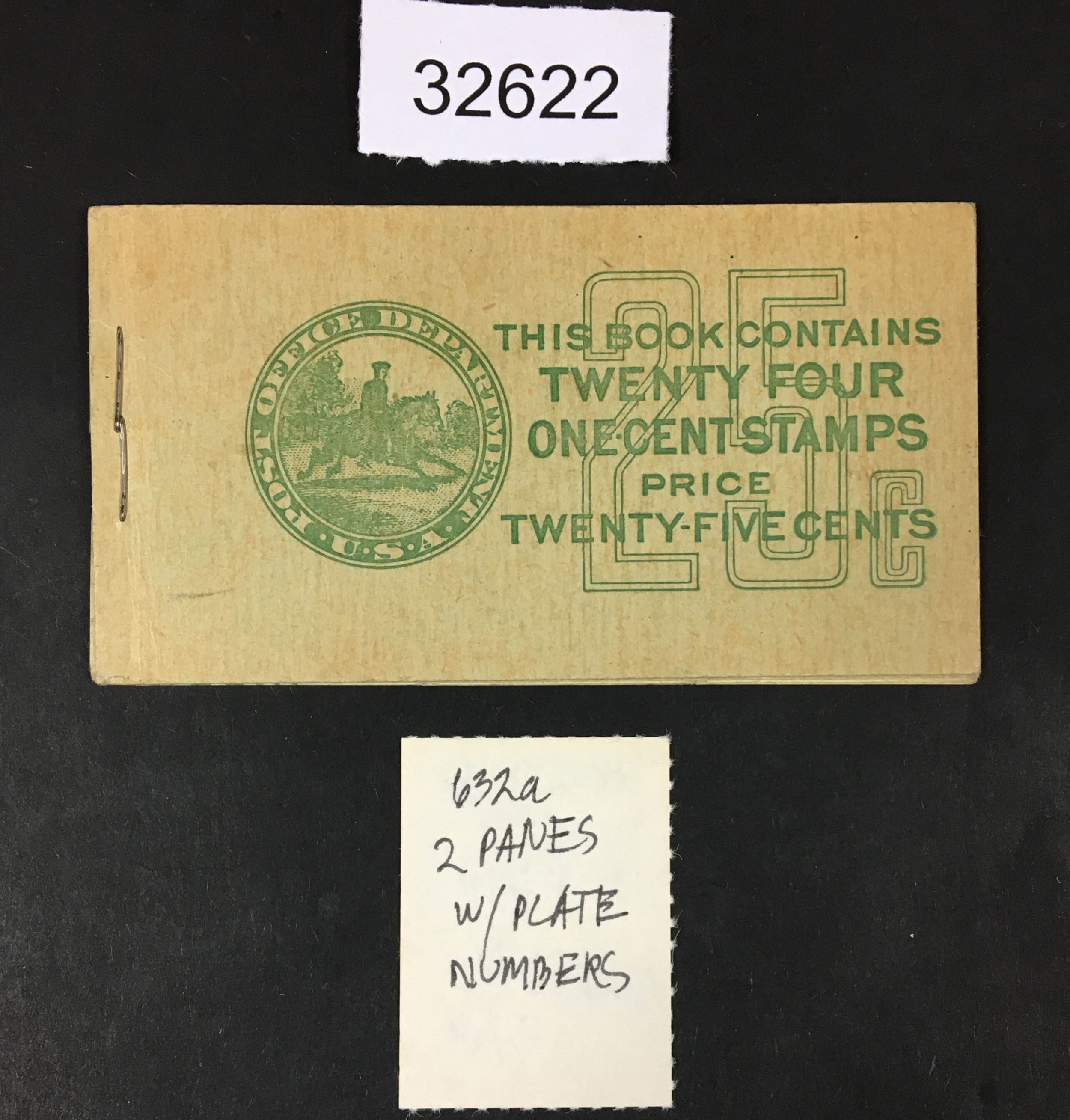 US Stamps # Bk75 Mint OG NH Unexploded Complete Booklet $65 LOT #32622 ...