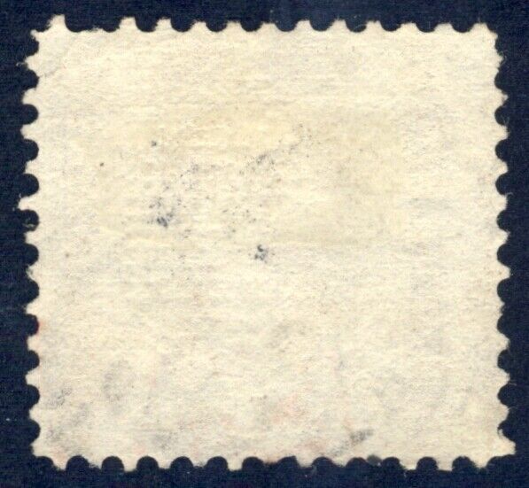 US #115 1869 6c Washington F Red Box and Bullseye cncls cv$300.00 *Bay ...