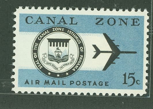 Canal Zone #C44 Single | Worldwide - Other, Air Mail Stamp / HipStamp