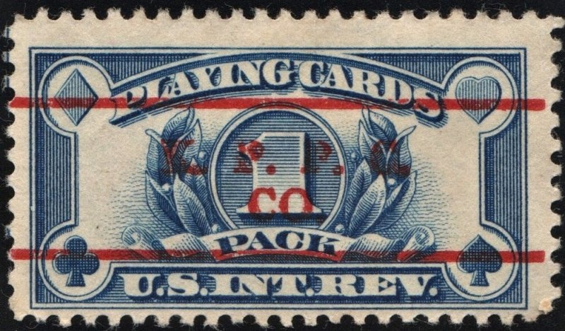 SC#RF28 Playing Card Stamp: K.P.P.C Co. Cancellation (1940) Used ...
