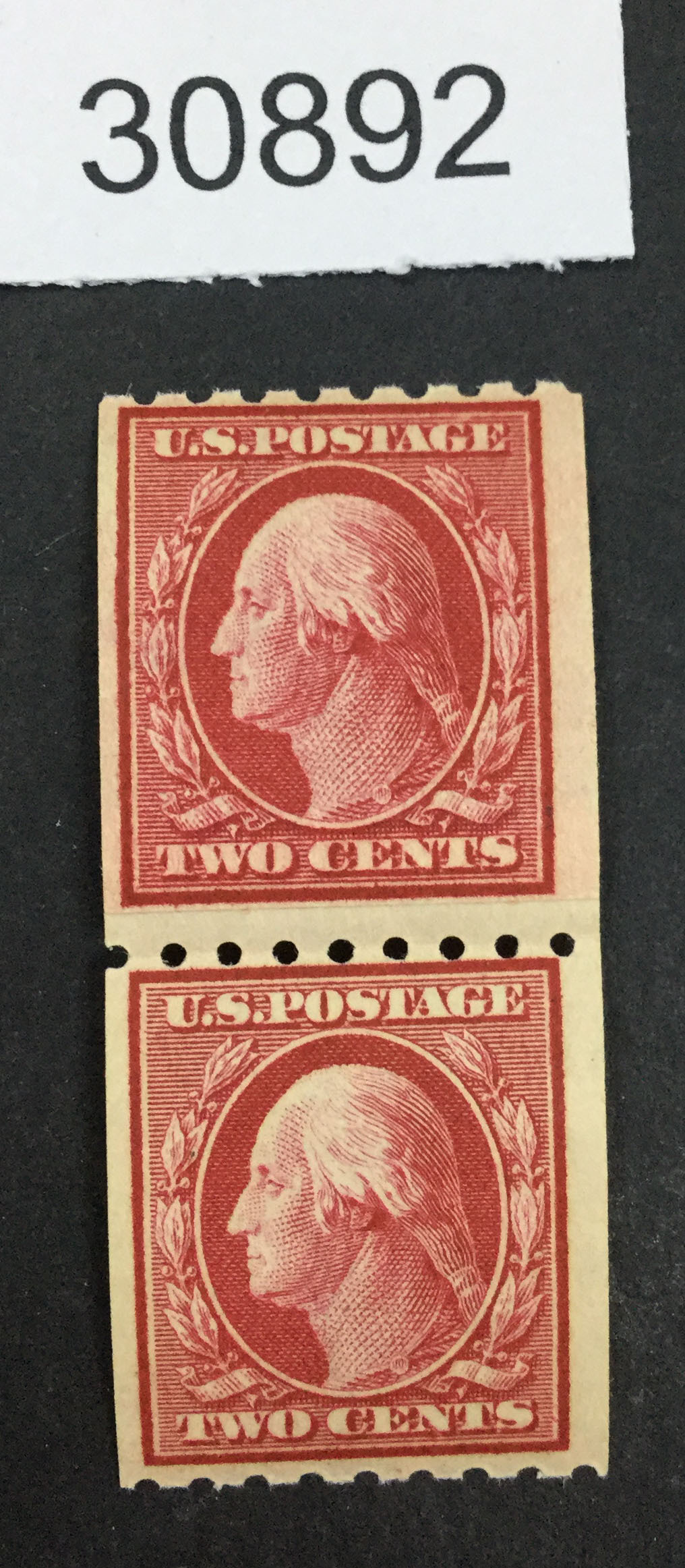 US Stamps #391 Mint OG NH Pair Paste-Up LOT #30892 | United States ...