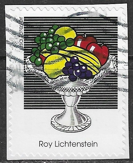 US ~ Scott # 5794 ~ Used on paper ~ Roy Lichtenstein | United States ...