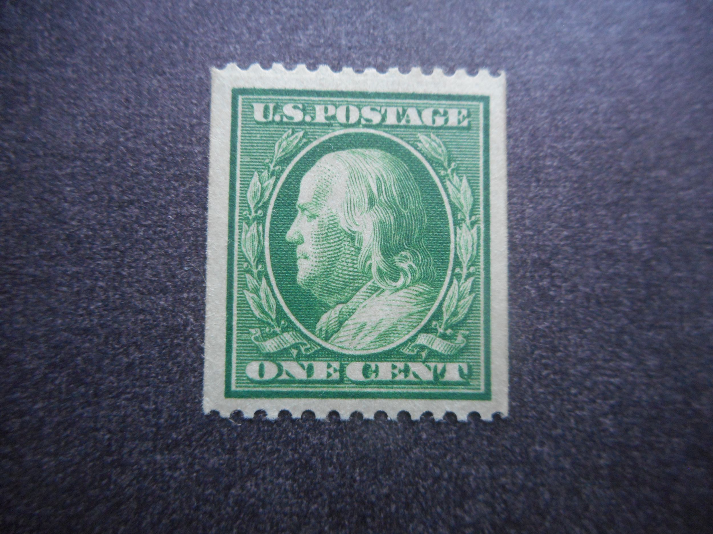 # 385 VFOG (H) | United States, General Issue Stamp / HipStamp