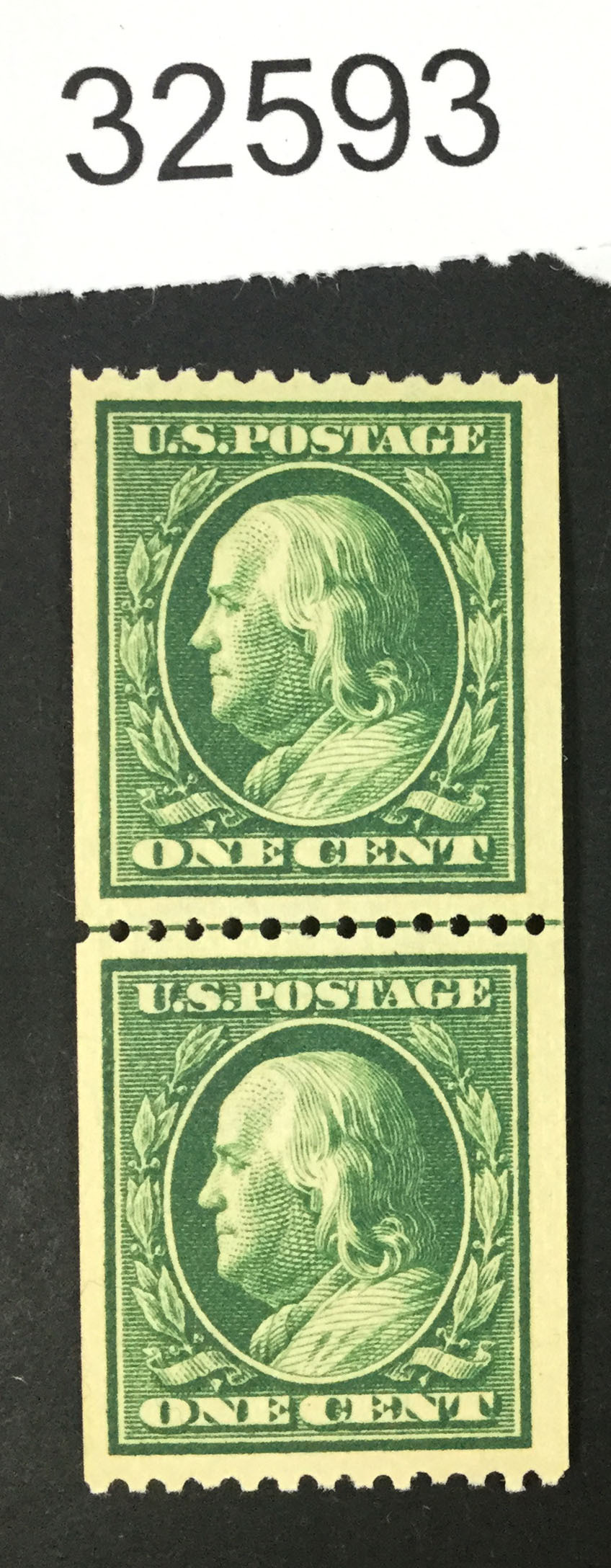 US Stamps #385 Mint OG H/NH Line Pair LOT #32593 | United States ...
