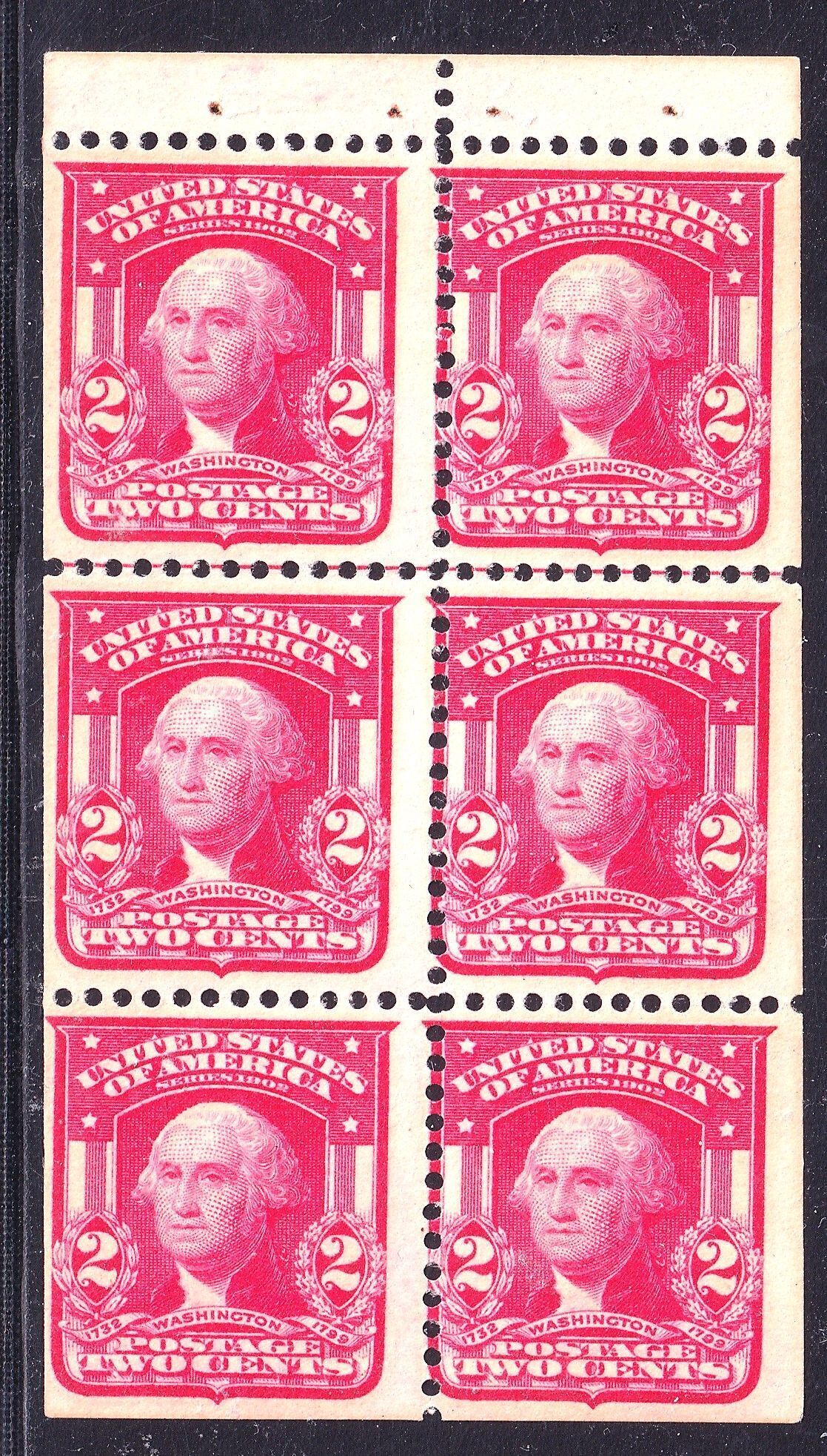 US #319g carmine, scarcer position E, mint NH, cv $240 | United States ...
