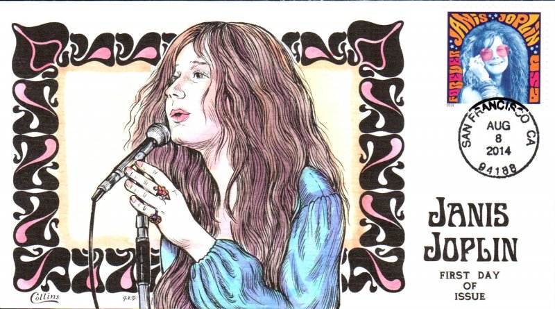 Janis Joplin Stamp