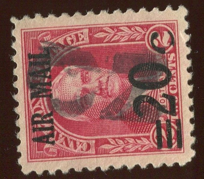 Canal Zone C5a Airmail Var w/Dropped '2' Used Stamp with SON 'CZ ...