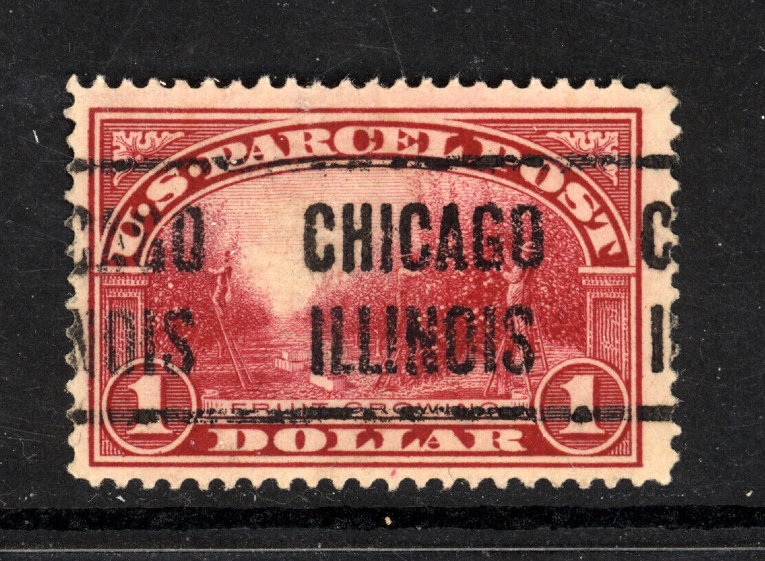 Scott #Q12 1913 $1 Fruit Growing Parcel Post Issue Used VF CAT $40 ...