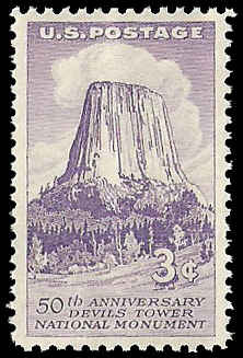 PCBstamps US #1084 3c Devils Tower, MNH, (3) | United States, General ...