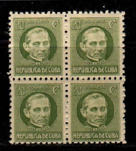 Cuba Scott 307B Mint NH block (Catalog Value $30.00) [TE1215 ...