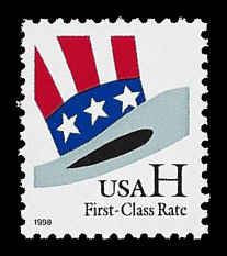 PCBstamps US #3260 (33c)Uncle Sam's Hat, MNH, (45) | United States ...