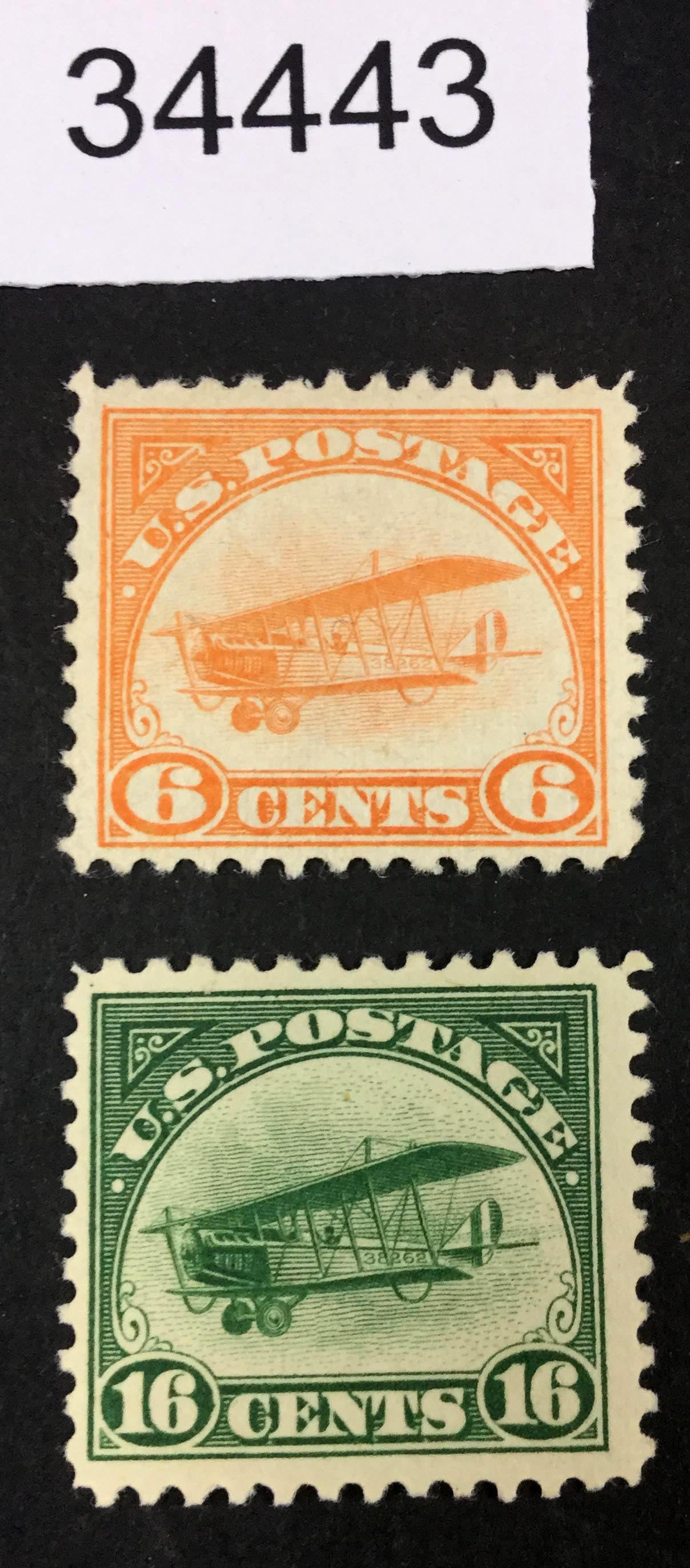 US Stamps #C1-C2 Mint OG H LOT #34443 | United States, Air Mail Stamp ...