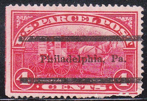 Precancel - Philadelphia, PA PSS L-4E - Parcel Post Town and Type Issue ...