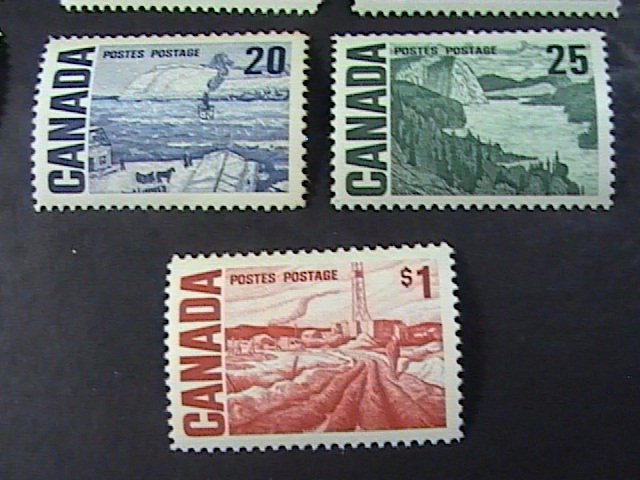Canada # 454 - 465b-mint Never/Hinged---Complete Set----1967-72 ...