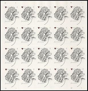 Vintage Rose forever stamp-sheet of 20 | United States, Stamp / HipStamp