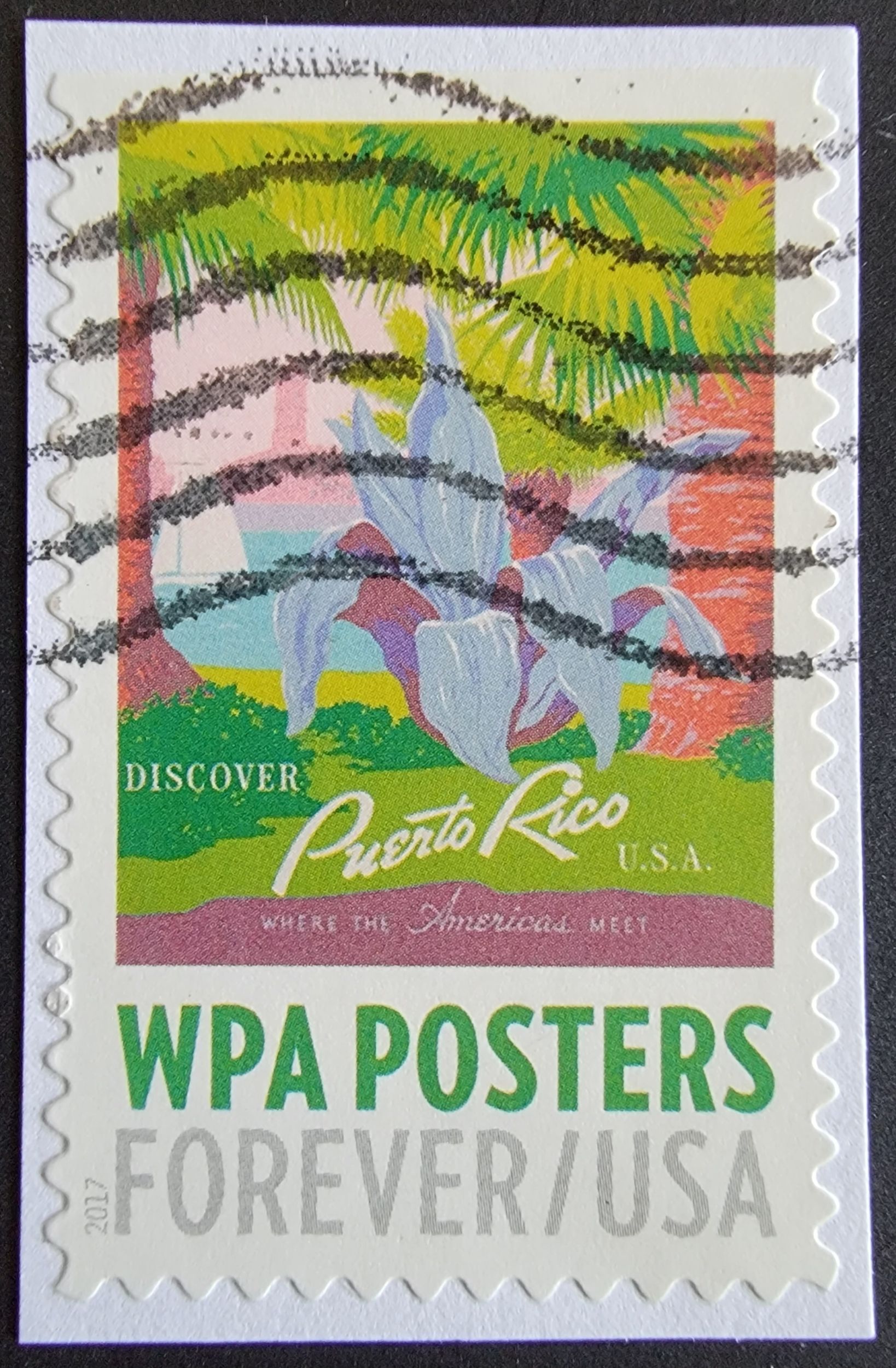 US 5183 (2017 WPA Posters - Discover Puerto Rico, U.S.A.) | United ...