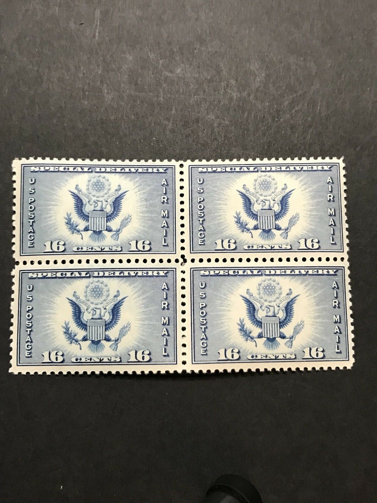 Scott #CE1 Air post Special Delivery 16 cent Block of 4 MNH | United ...
