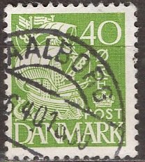 Denmark 1939: Sc. # 238I: Used Type II Single Stamp | Europe - Denmark ...