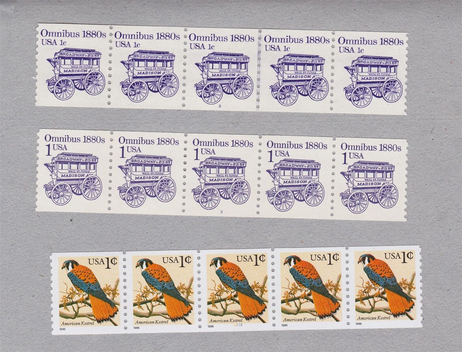 PNC5 1c Lot (5)US #1897, #2225, #3044a, #3758, #5037 MNH F-VF | United ...