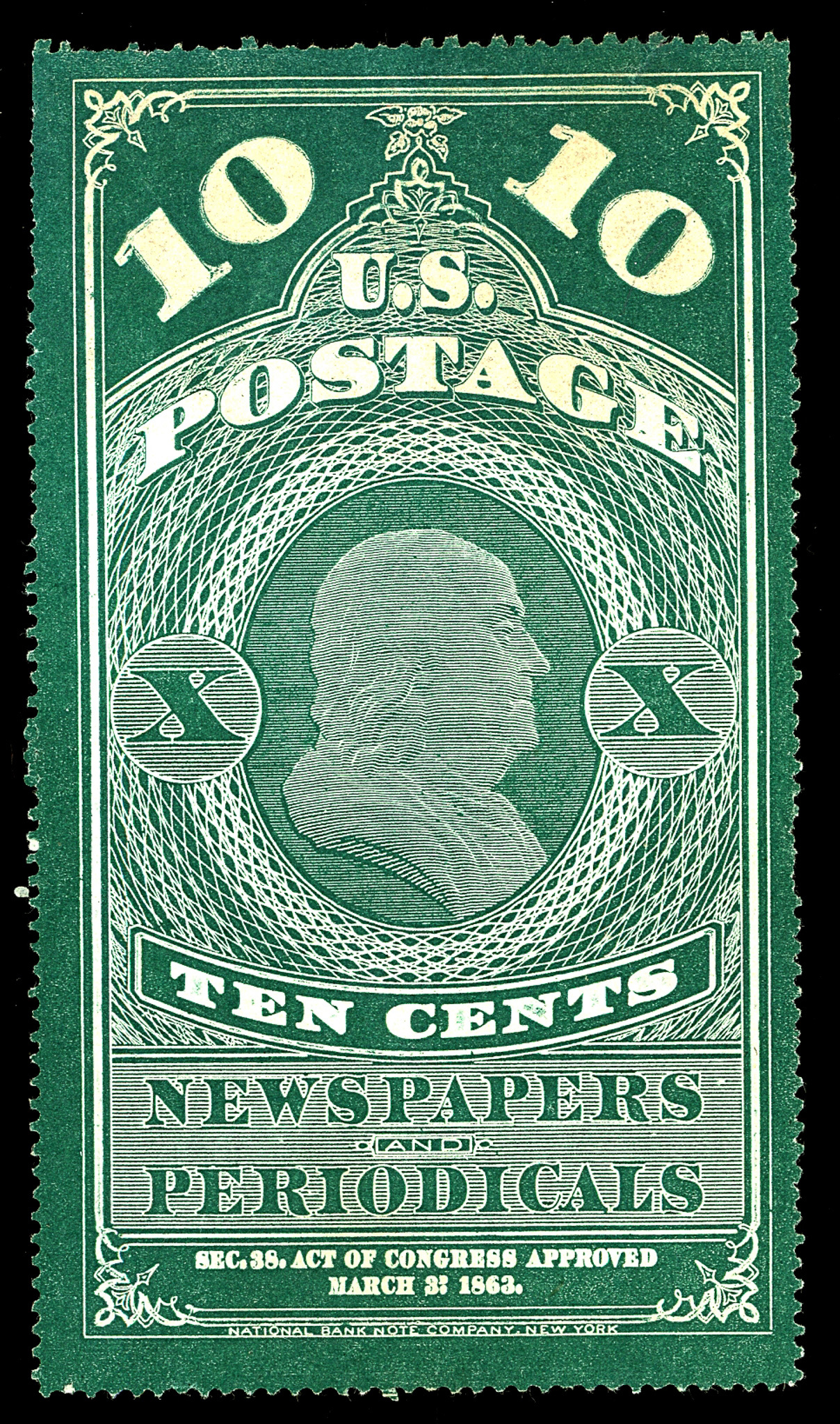 U.S. #Pr2 Mint With PSE Cert | United States, Newspaper Stamps Stamp ...