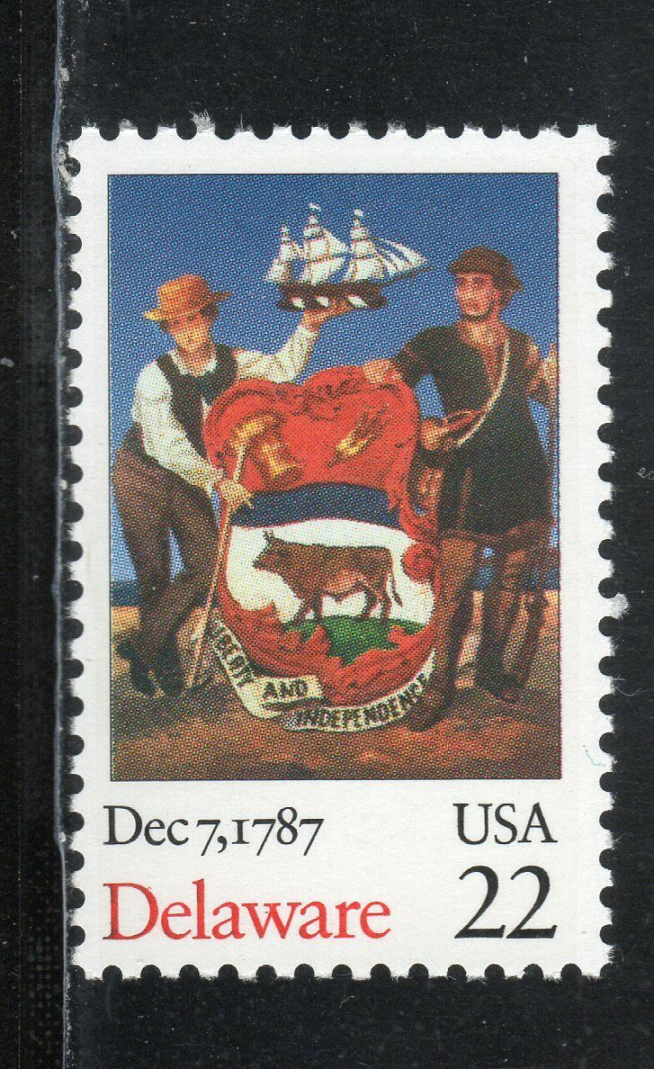 2336 * DELAWARE * US Postage Stamp MNH | United States, General Issue ...
