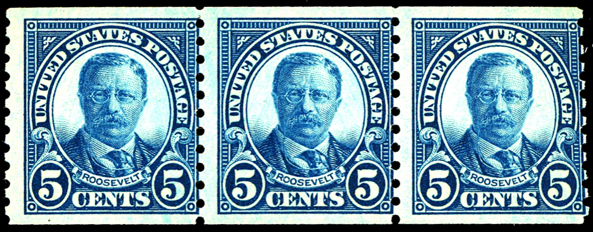 U.S. #602 Mint Strip of 3 OG NH | United States, General Issue Stamp ...