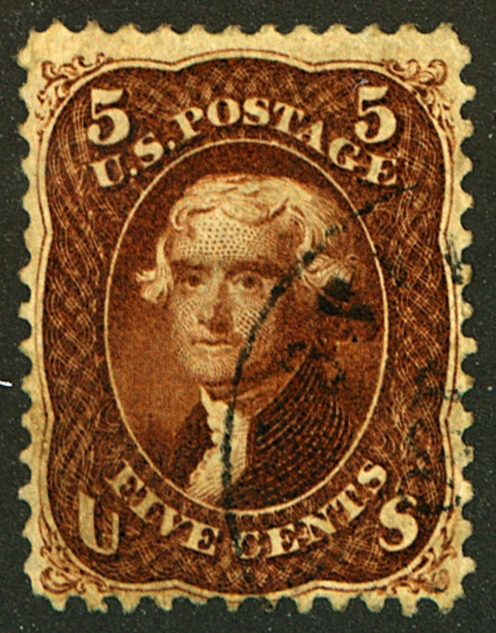 U.S. #75 USED | United States, General Issue Stamp / HipStamp