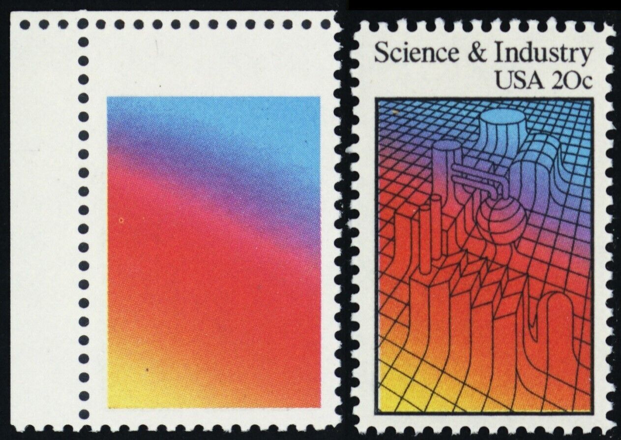 2031a, Mint VF NH 22¢ Litho Colors Omitted Error With PSE Cert - Stuart ...