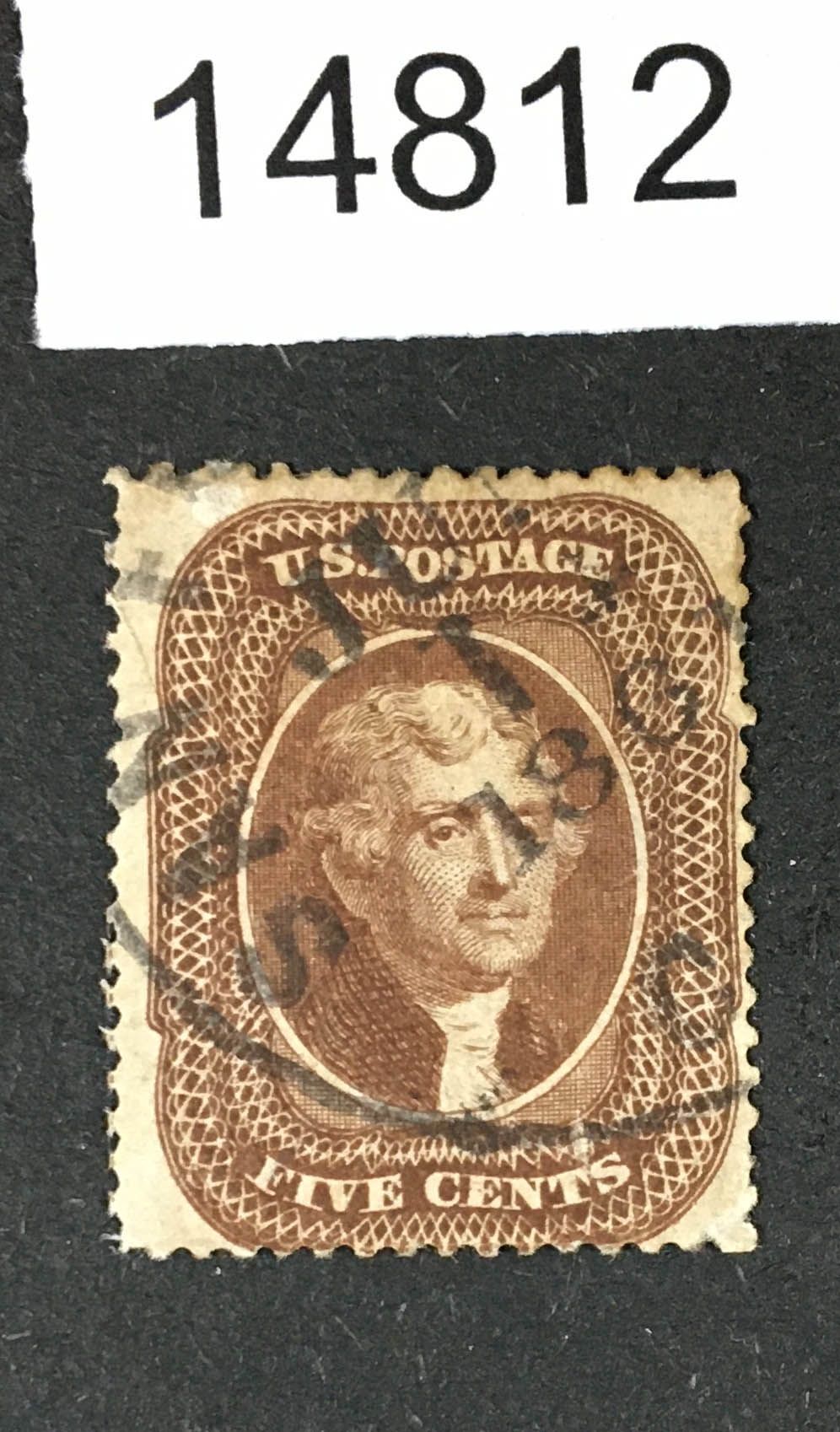 US Stamps # 30a Used $375 LOT #14812 | United States, General Issue ...