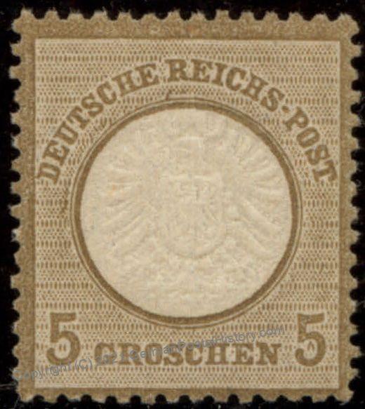 Germany 1872 Empire 5 Groschen Large Eagle Mi22 MNH 104859 | Worldwide ...