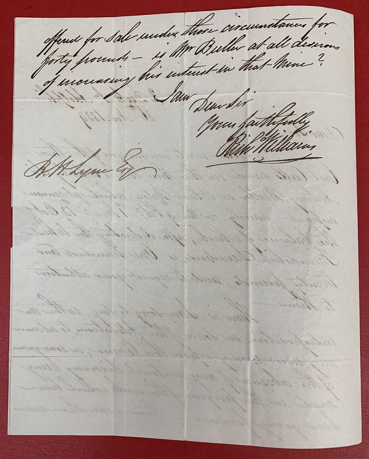 Great Britain, 1839, Stampless Cover/Folded Letter, from Adelphi to ...