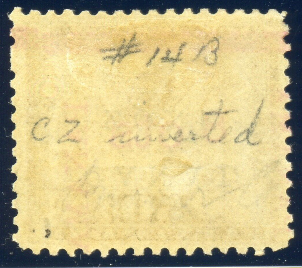 Canal Zone 14b Invert '8cts' & Right 'PANAMA' 5mm Below Bar Double ...