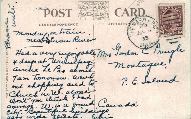 Canada 1935 UN212 2 cent Duke of York postcard | Canada, Stamp / HipStamp