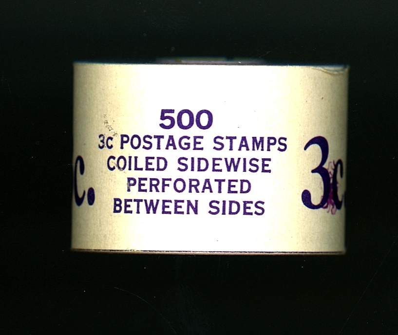 U.S. #842 Mint OG NH Coil Roll of 360 Stamps With Leader Strip | United ...