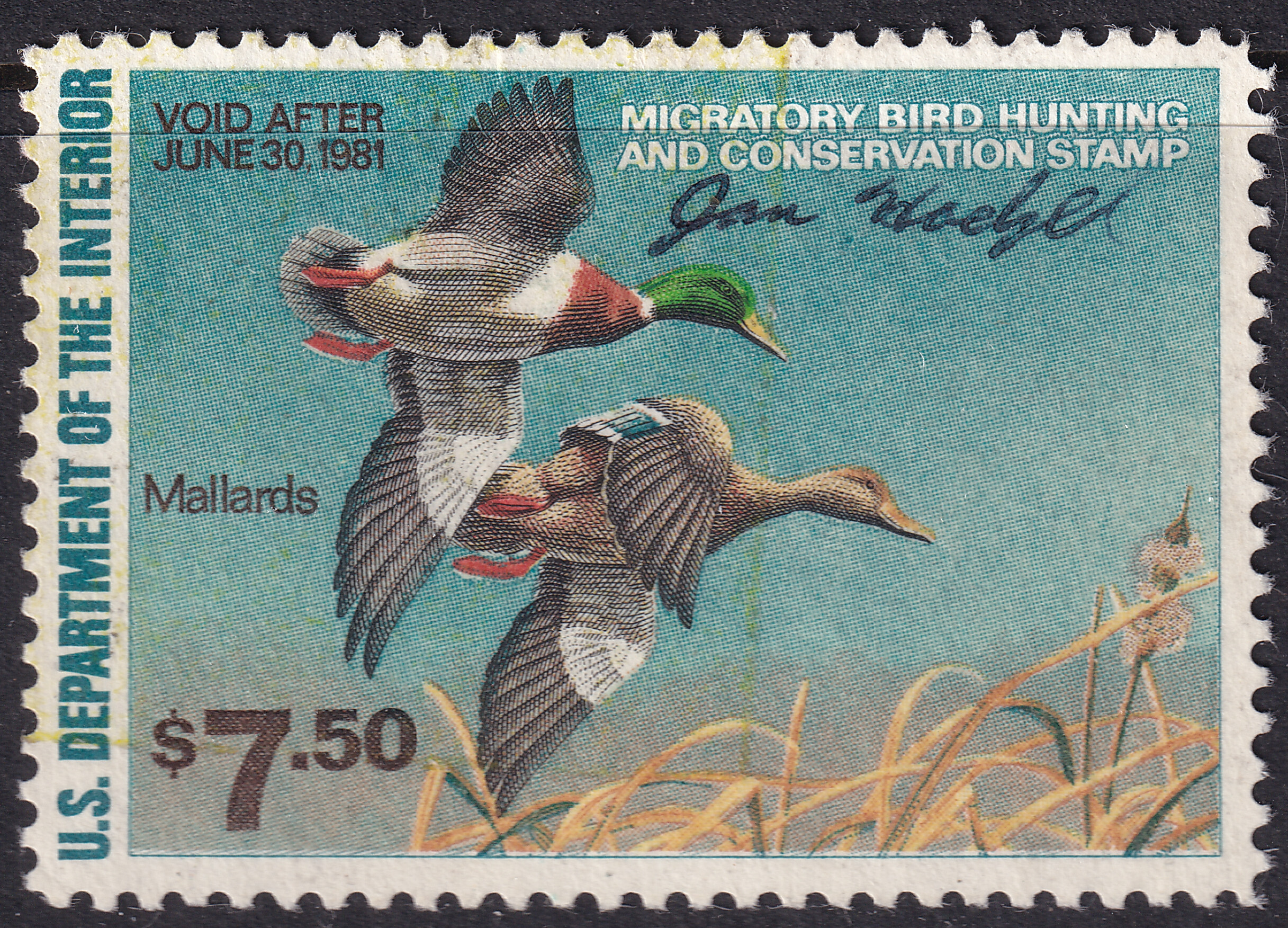 #RW47 Used, VF (CV $6 - ID31124) - Joseph Luft | United States, Duck ...