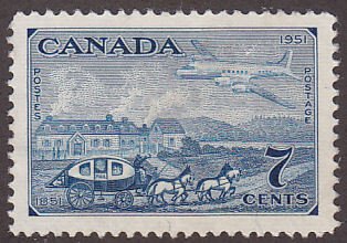Canada 313 Postage Stamp Centenary 1951 | Canada, General Issue Stamp ...