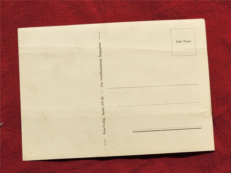 Nazi German Third Reich Postcard Adolf Hitler photo portrait WW2 WWII ...